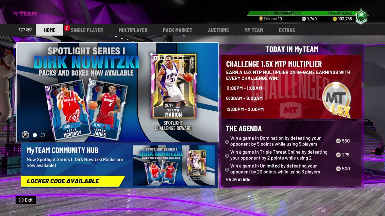 NBA 2K20 | MyTeam - Community Hub/Poll (!FREE TOKENS - LOCKER CODE ...