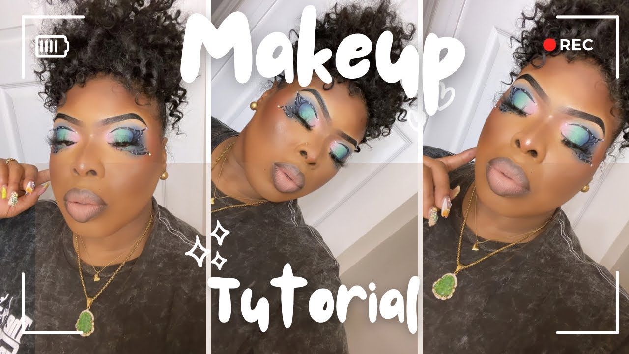 Butterfly makeup tutorial - YouTube