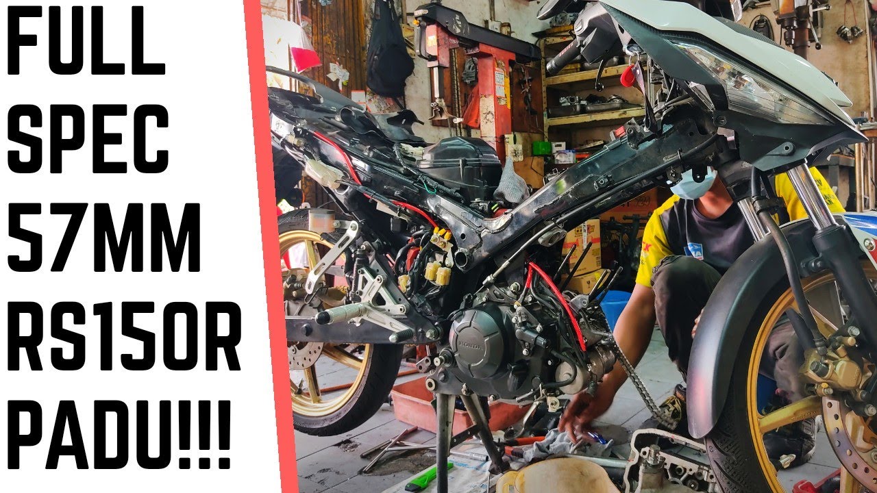 RS150R RS-X FULL SPEC 150cc TERPADU - SCK RACING PROJECT Modified HONDA ...