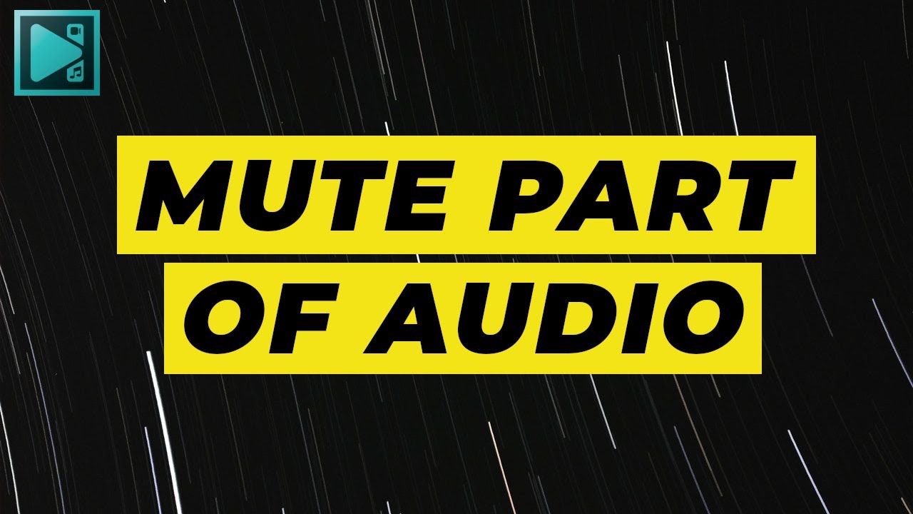 VSDC Tutorial: Mute Volume of Part of Audio From Video - YouTube