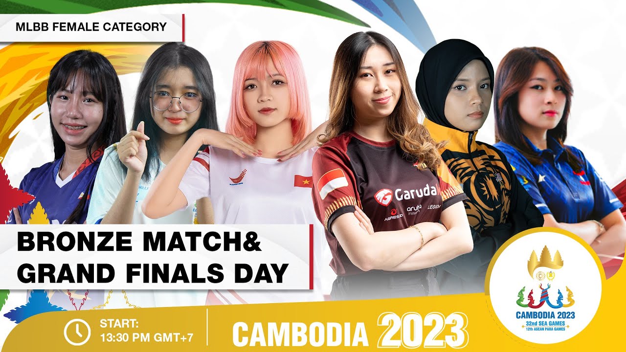🔴Live | SEA Games MLBB Female Category | Day 2 | Bronze & GRAND FINAL ...
