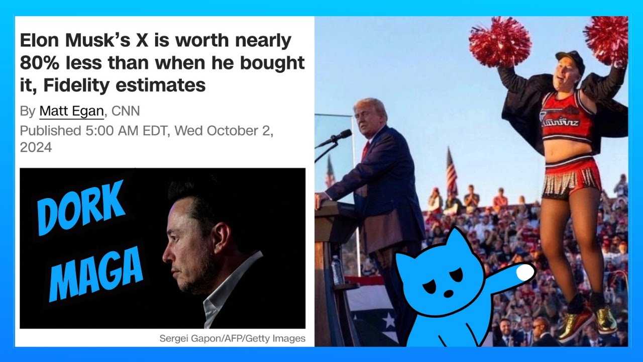 Elon Musk Backs Trump, Sinks X & Scams Hurricane Survivors - YouTube