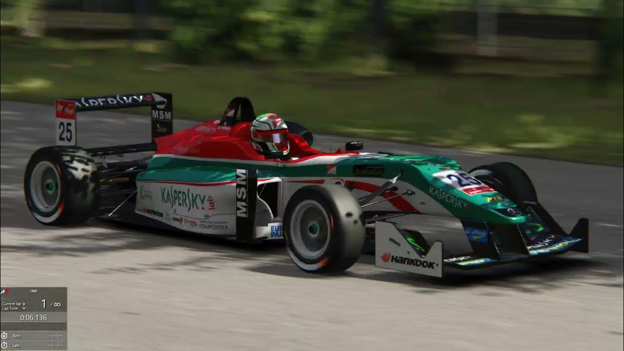 Assetto Corsa Monza 1966 Road Course Dallara F312 World Record 1:28.994 TV Cam - YouTube