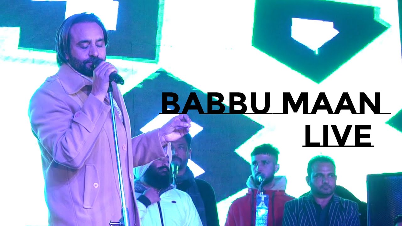 🟢(Live) Babbu Maan || ਹੁਣ ਤੱਕ ਦੀ Best Performance 2022 || Wedding Live ...