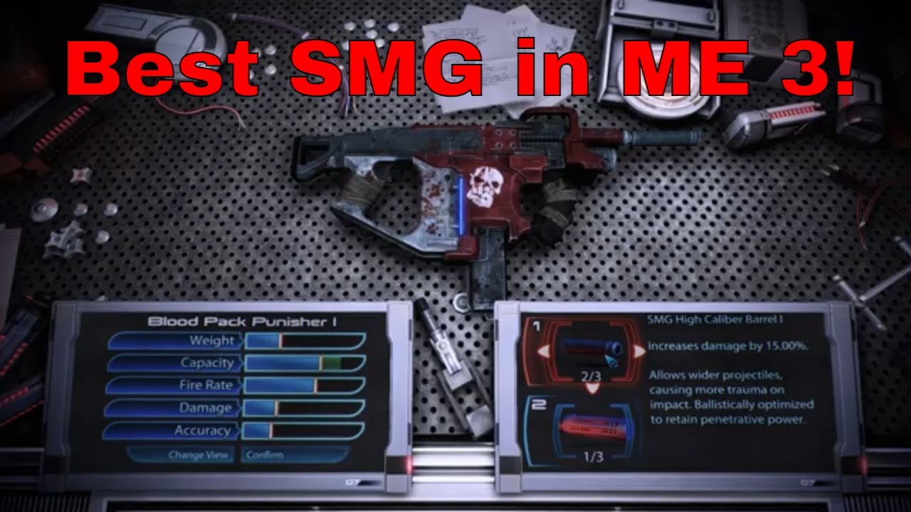 Best SMG in Mass Effect 3 - Legendary Edition - plus gameplay using it ...