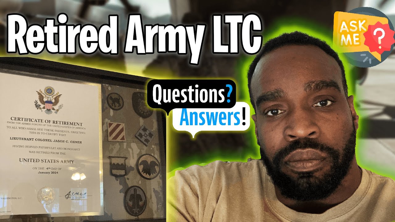 Q&A with a Retired Army Lieutenant Colonel: Your Military Questions ...