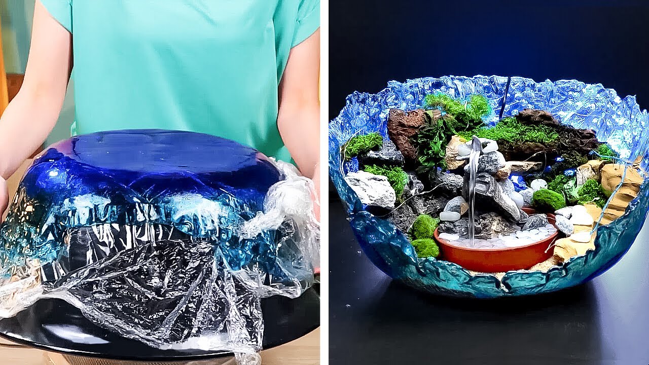 Incredible Epoxy Resin Crafts to Decorate Your Room - YouTube