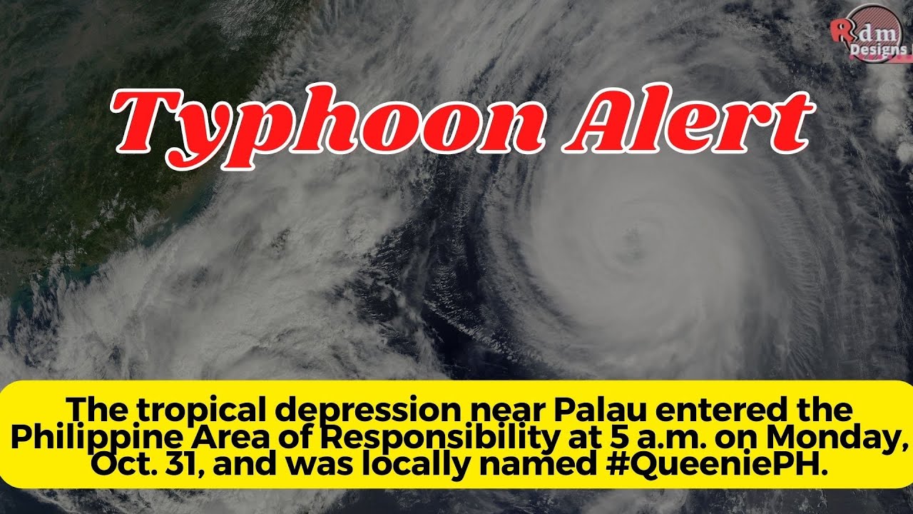 Typhoon Alert #QuenniePh Issued By Pag-asa as of Oct 31, 2022, 5am ...