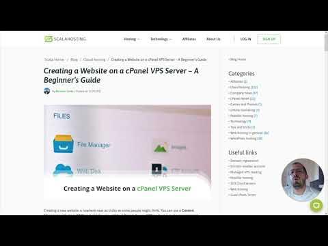 ScalaHosting - Creating a Website on a cPanel VPS Server – A Beginner’s Guide - YouTube