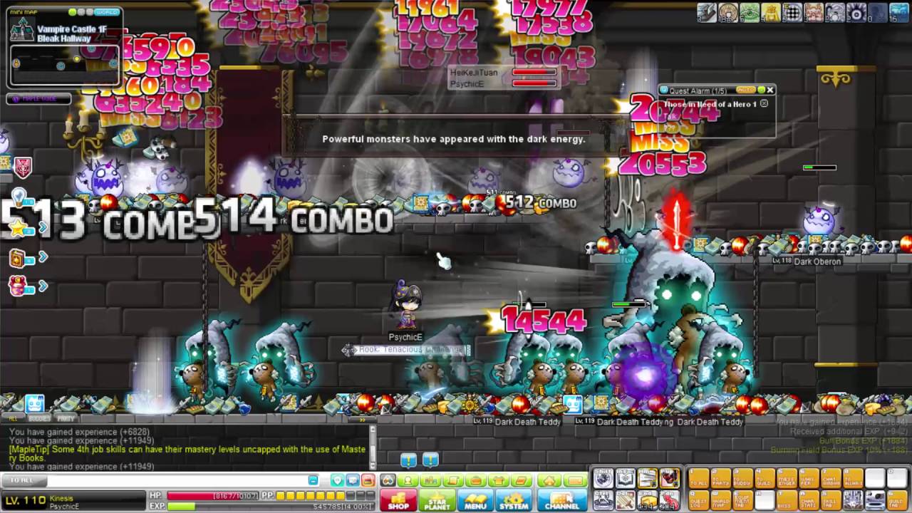 MapleStory Kinesis - training at Veracent - YouTube