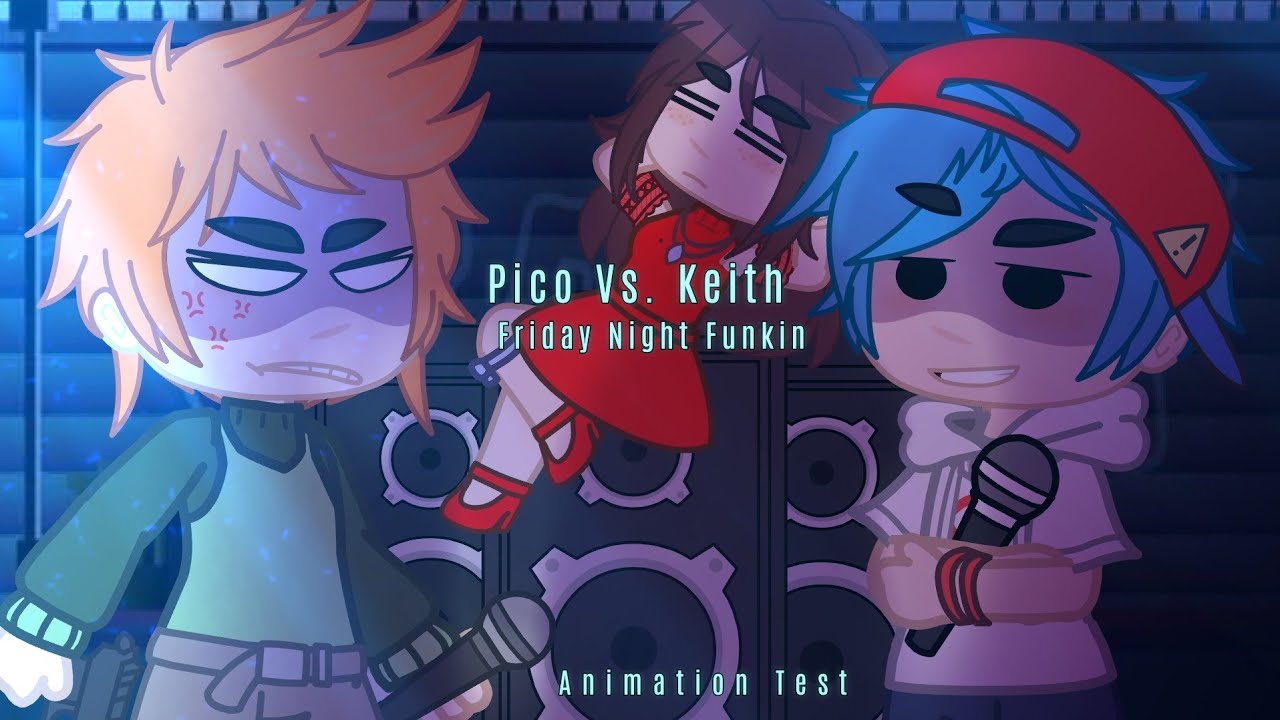 Pico Vs Keith | Friday Night Funkin Animation | Test - YouTube