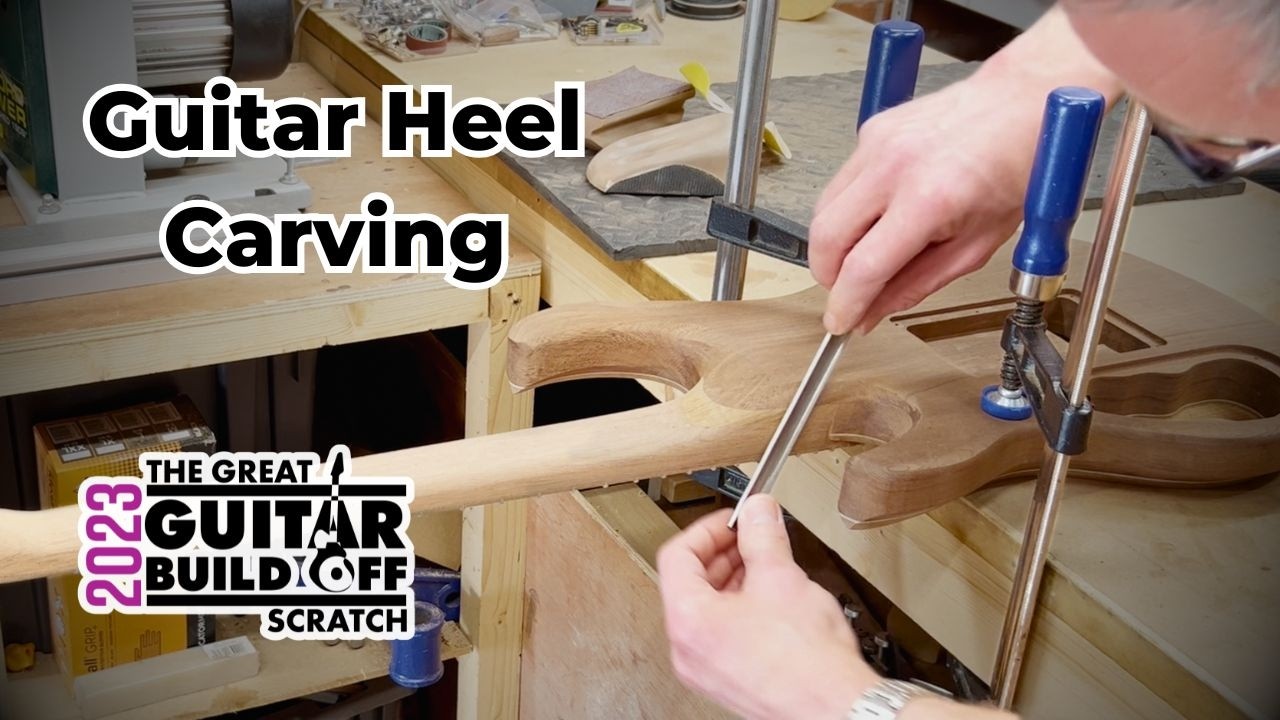 From Block to Beauty: Shaping Your Guitar Neck Heel - YouTube