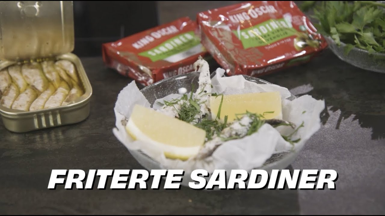 Oppskrift på friterte sardiner - YouTube