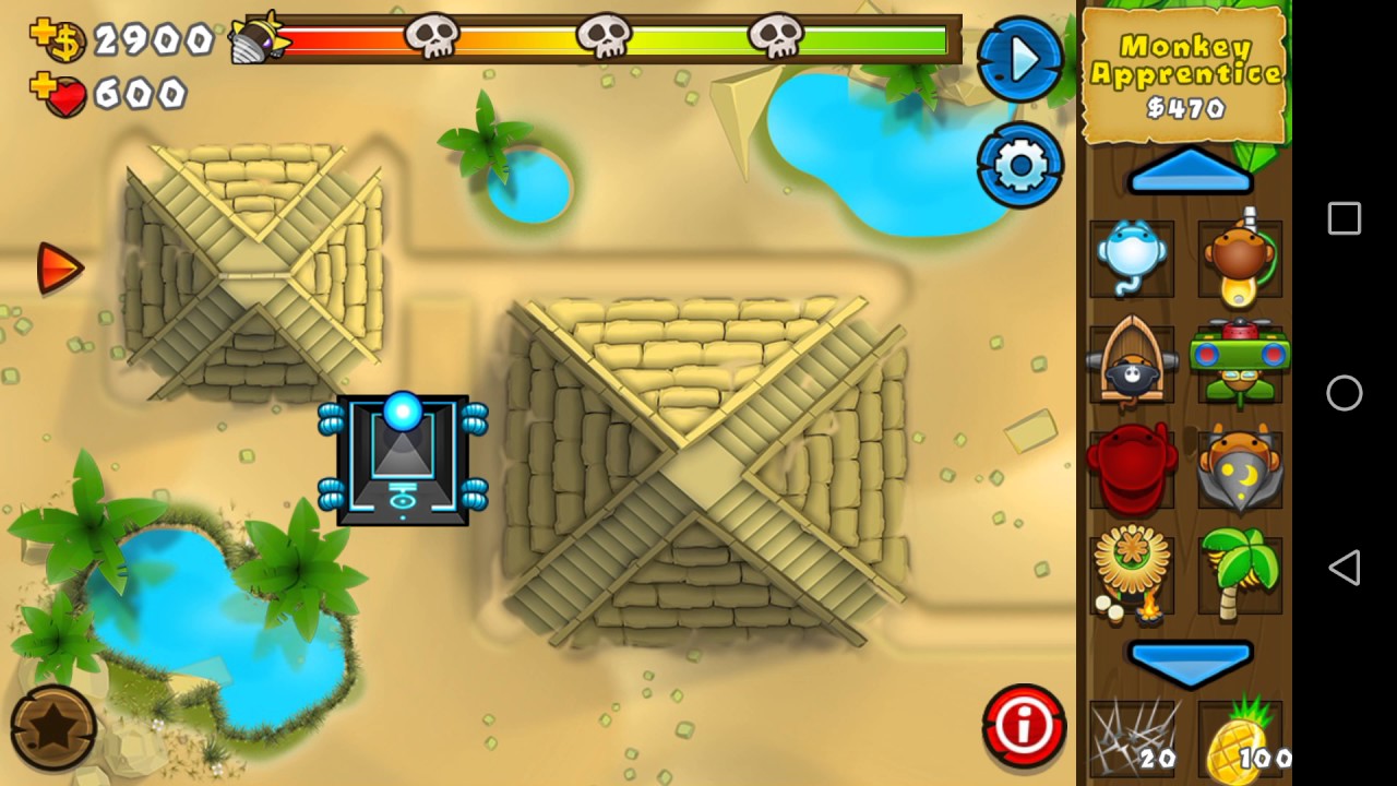 BTD5 Mobile - Dreadbloon - Boss Bloon - Pyramids - NPSFRILLS - YouTube
