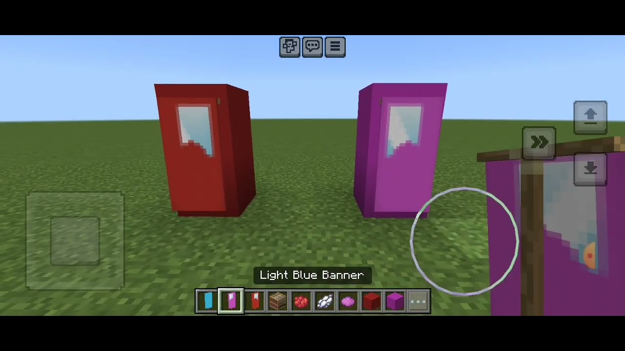 How to make Love among us banners in Minecraft. - YouTube