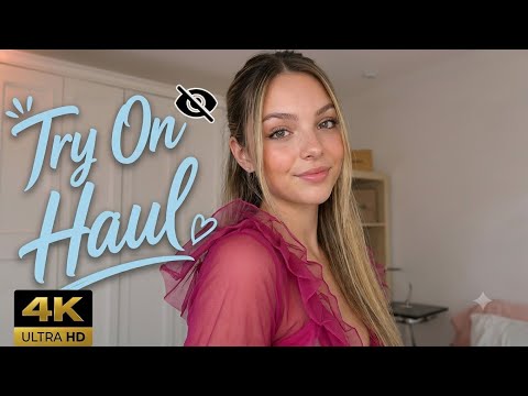 4K Micro Mini String Bikini Tiny Bikini Try-on Haul See-everything Sheer Transparent on#fashion #00