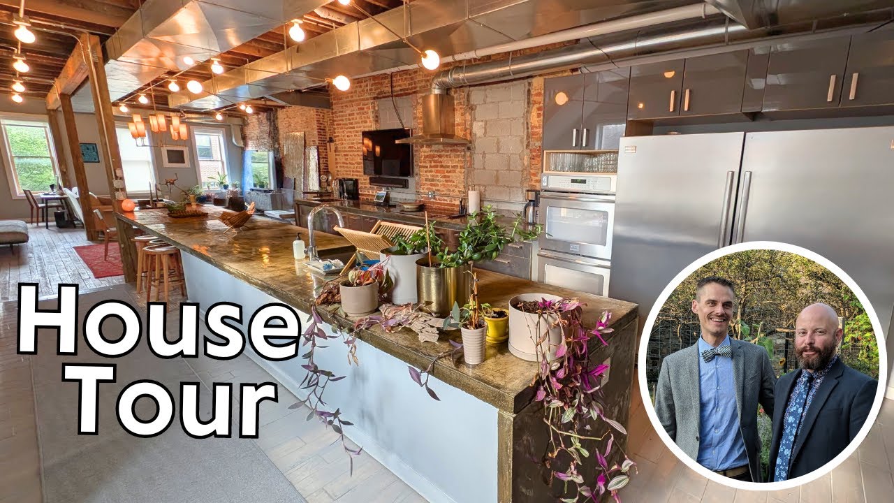 We Live Above Our Furniture Store: Baltimore Home Tour - YouTube