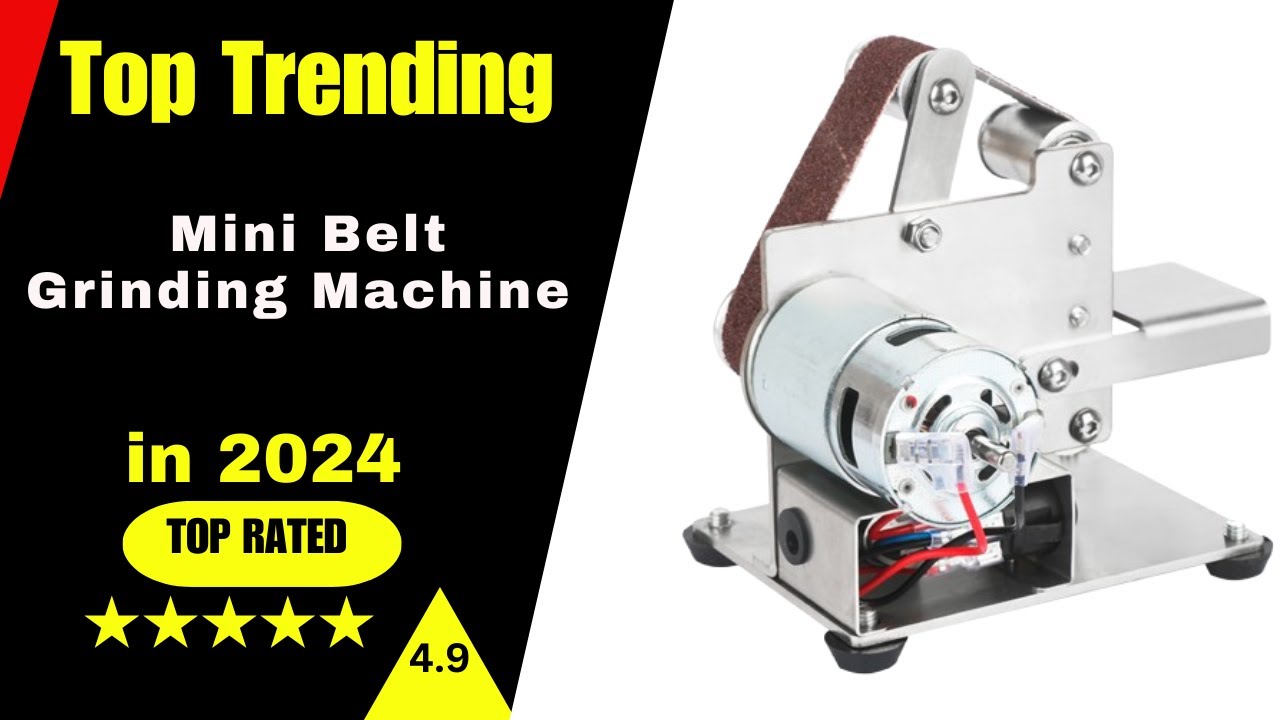 Mini Belt Grinding Machine🚀Tungfull mini belt grinding machine - YouTube