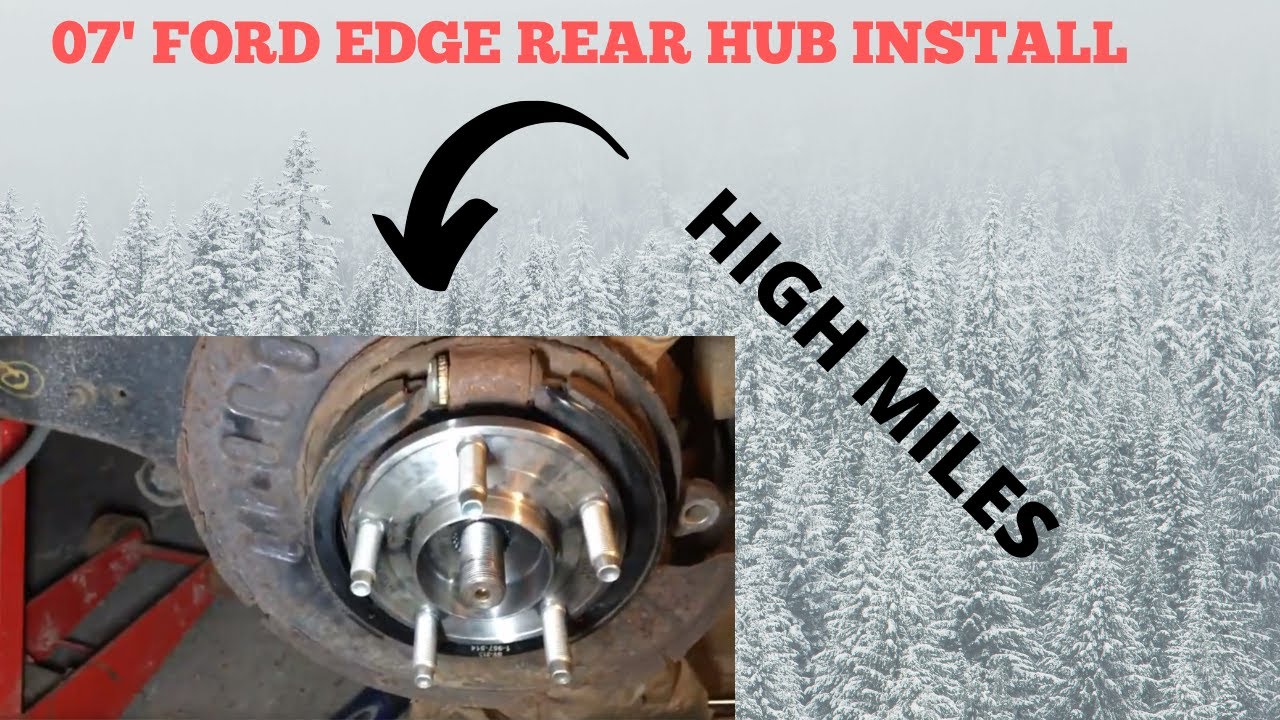 FORD EDGE REAR HUB ASSEMBLY - YouTube