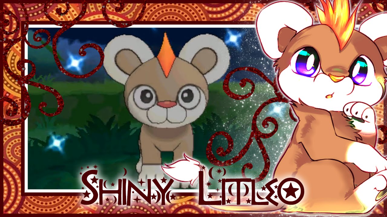 LIVE!! Shiny Litleo on Pokemon X after 4091 REs!! - YouTube