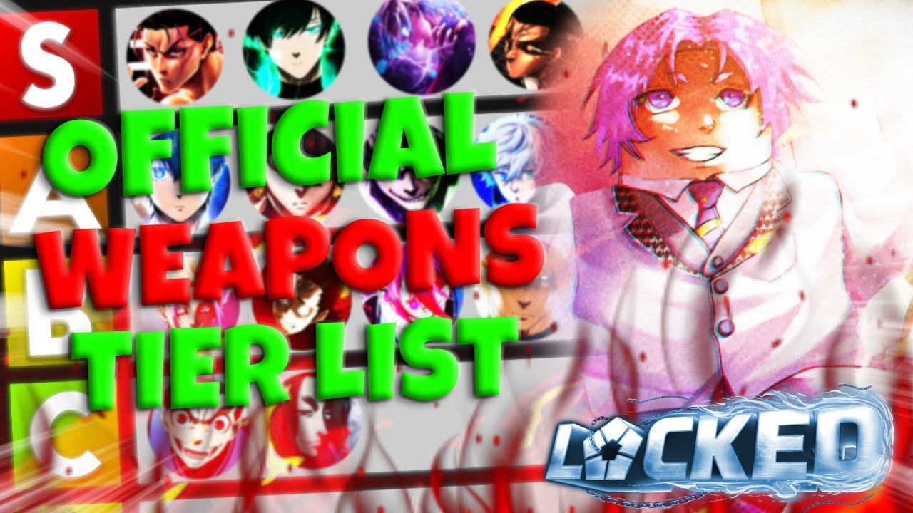 The OFFICIAL LOCKED WEAPONS TIERLIST OF 2024 | LOCKED - YouTube