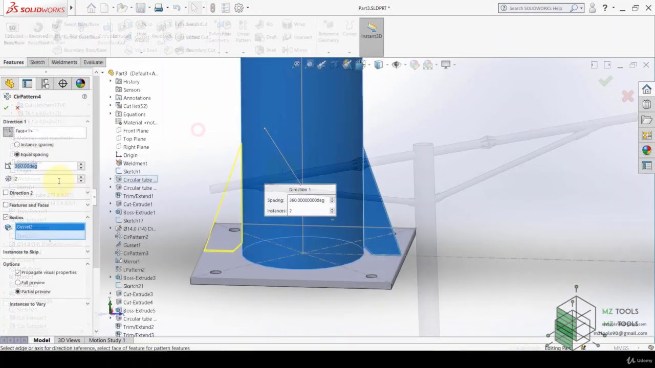 SolidWorks 2020 Learning by Doing 1. Car Canopy Design - learn ...