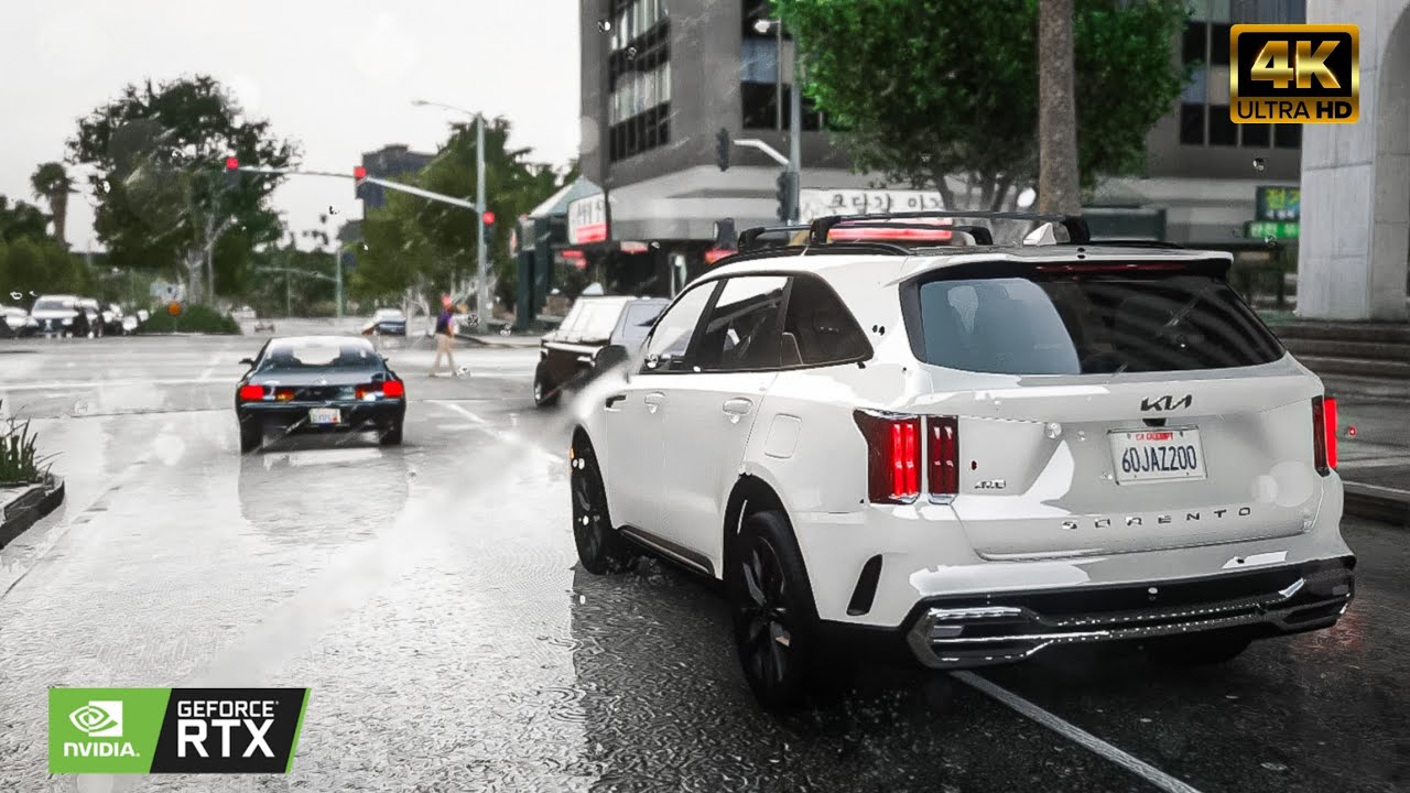 GTA 5 Maxed Out With Realistic Graphic Mod | Ray Tracing Gameplay ...