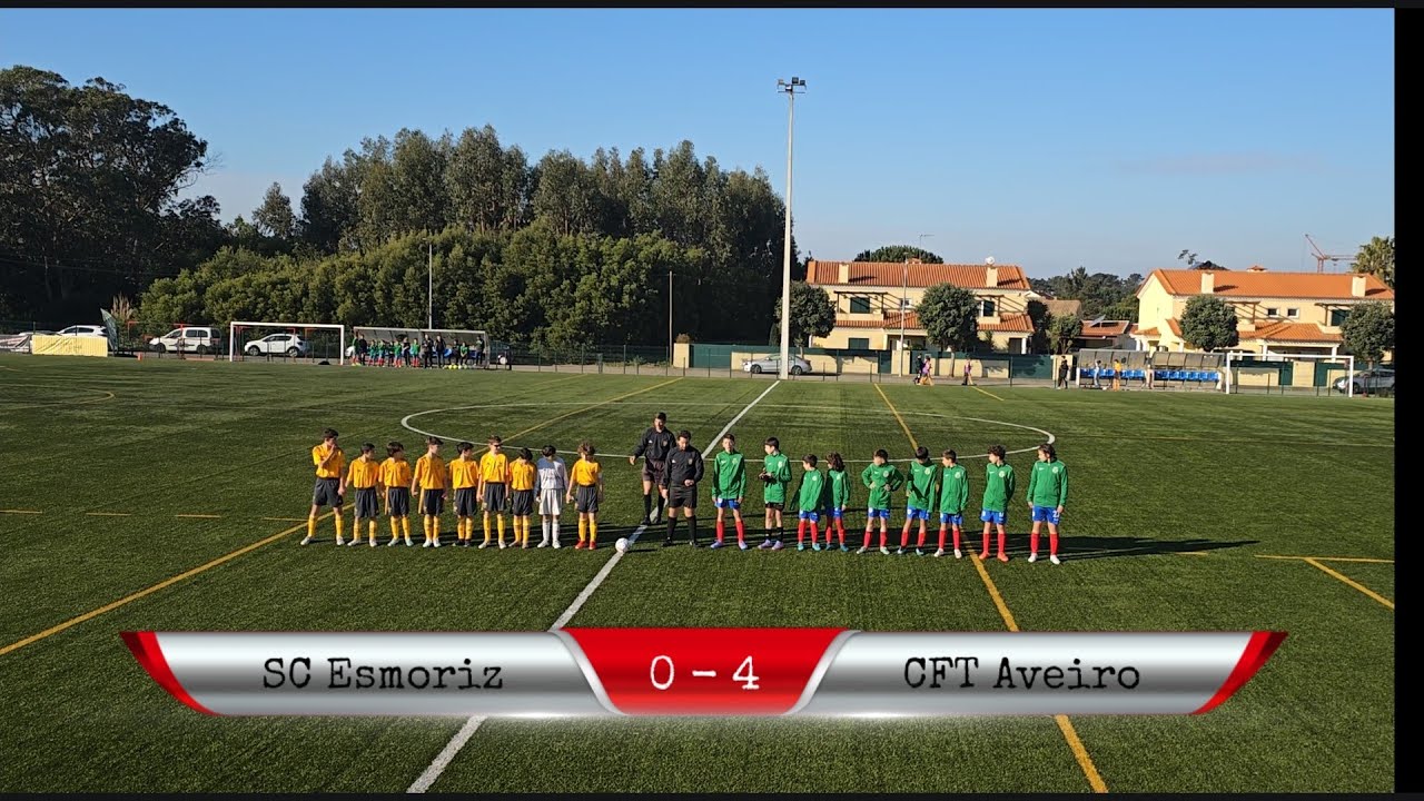 SC Esmoriz 0-4 SL Benfica (CFT Aveiro) - sub13 - YouTube