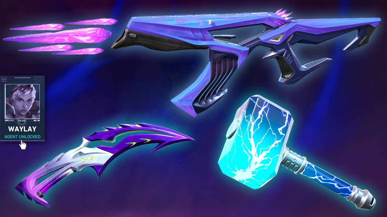 BUYING EVERY NEW SKIN IN PATCH 10.04 | VALORANT #WAYLAY - YouTube