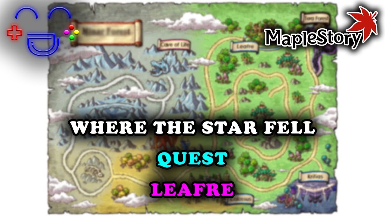 Where the Star Fell | Leafre | Maplestory Quest Guide - YouTube