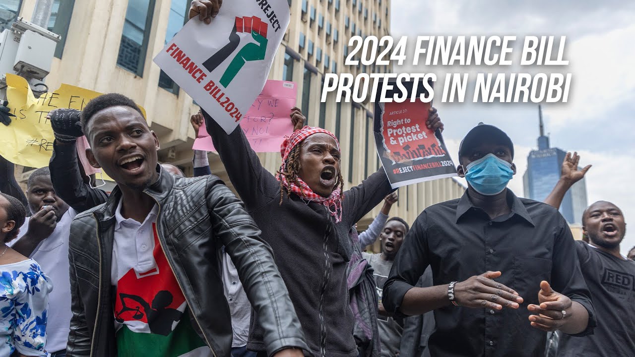 Reject Finance Bill Protests in Nairobi | #RejectFinanceBill # ...