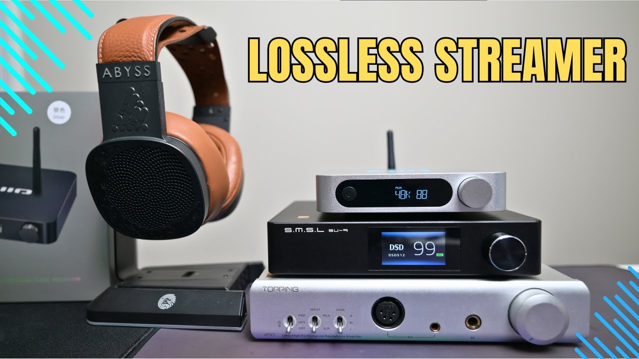 Lossless Wireless Music Streamer - Fiio SR11 - YouTube