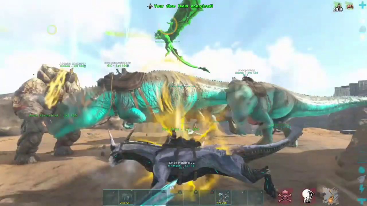 Ark official pvp highlights #1 - YouTube