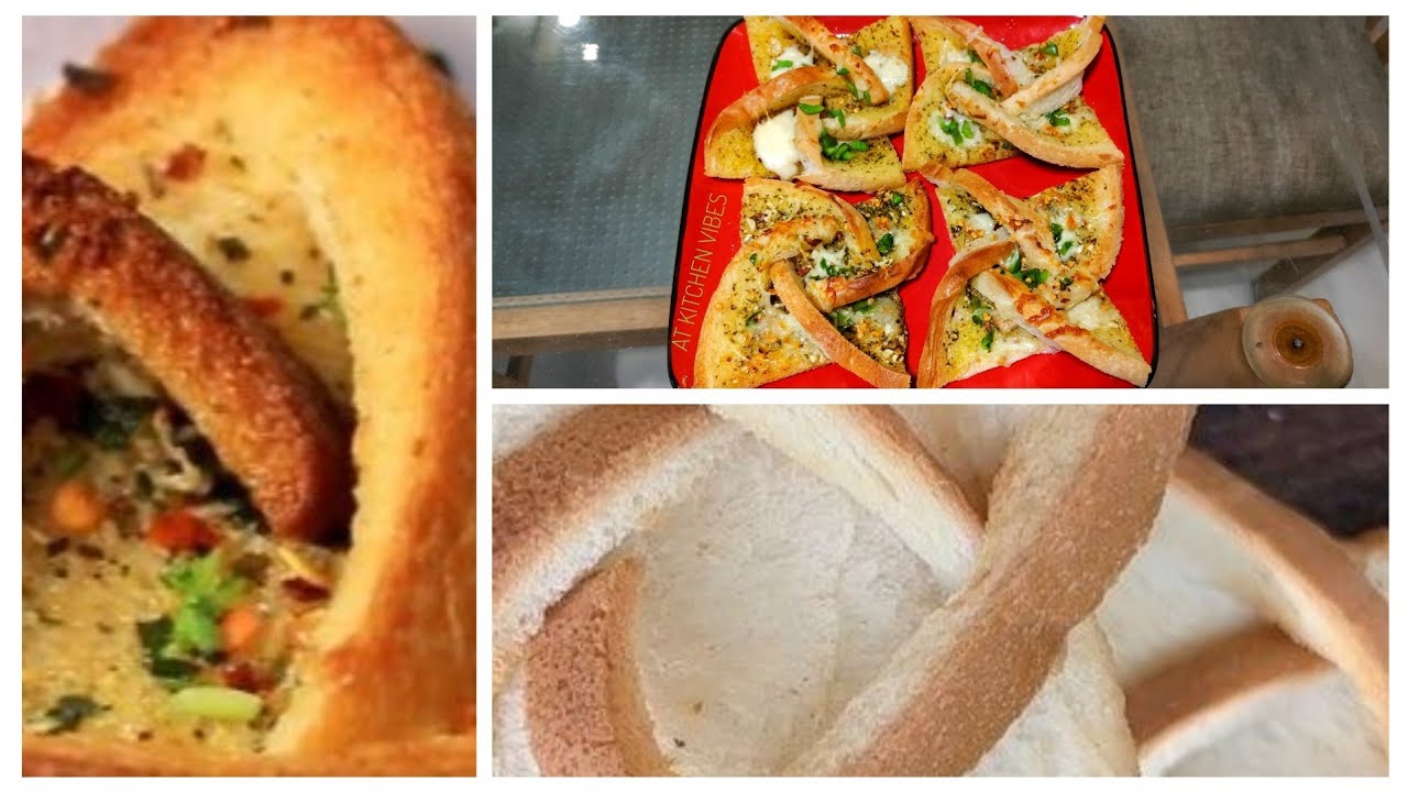 FLOWER CHEESE GARLIC BREAD|TRENDING WINDMILL TOAST|NEW SNACK - YouTube