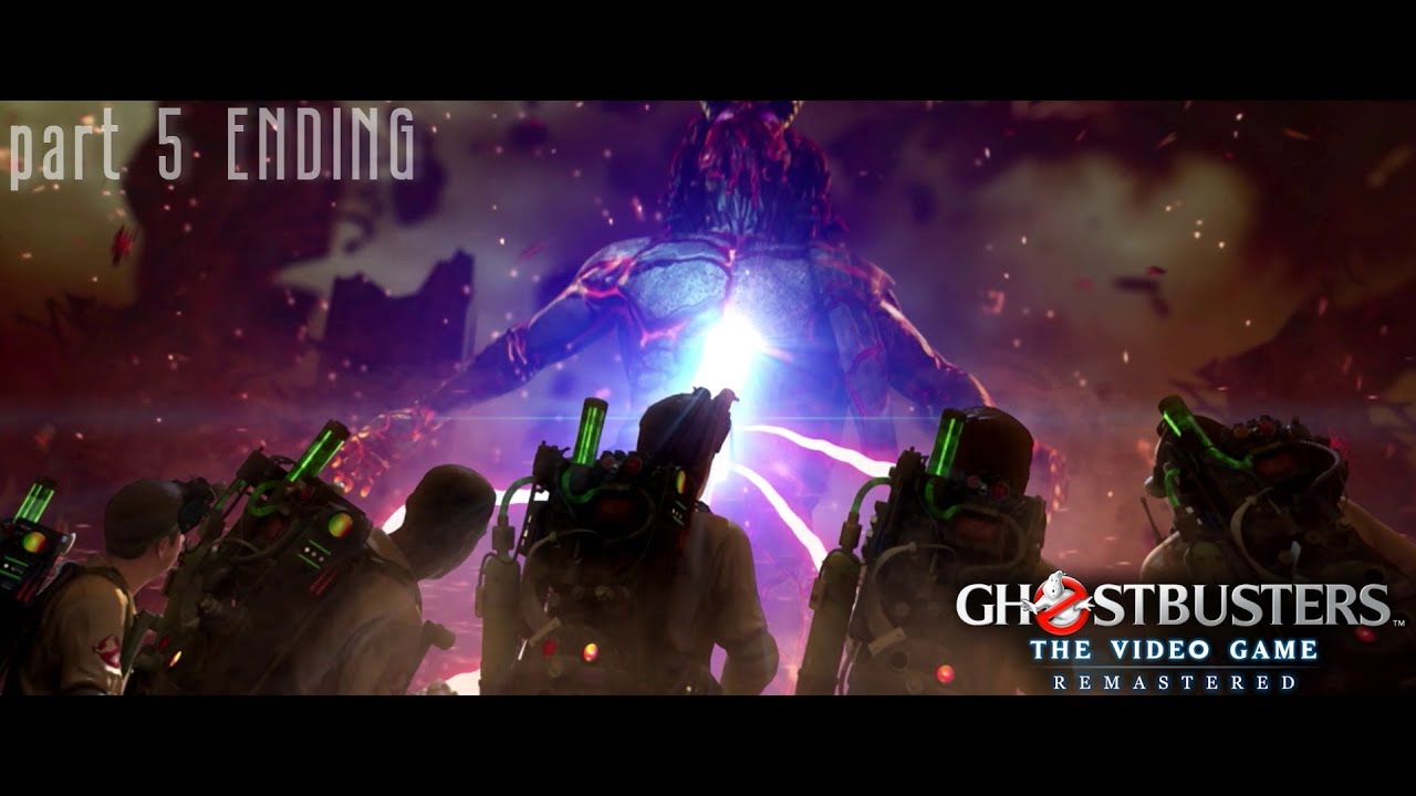GHOSTBUSTERS VIDEO GAME REMASTERED Part 5 ENDING 👻 - YouTube