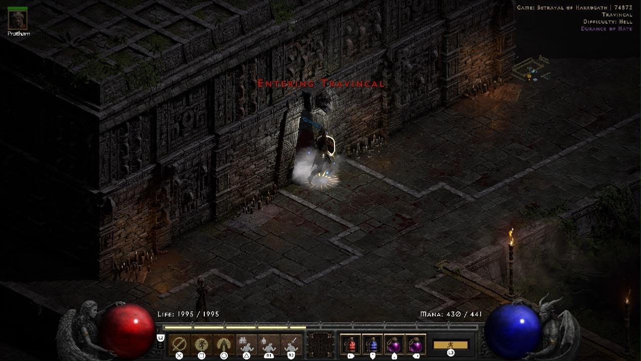 Diablo II: Resurrected D2R D2 Trav run Ist Drop! - YouTube