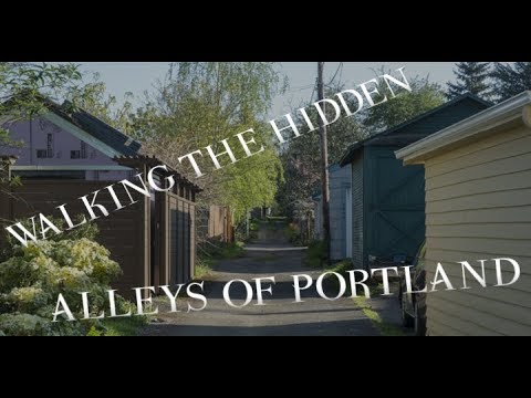 Walking the Hidden Alleyways of Portland - YouTube