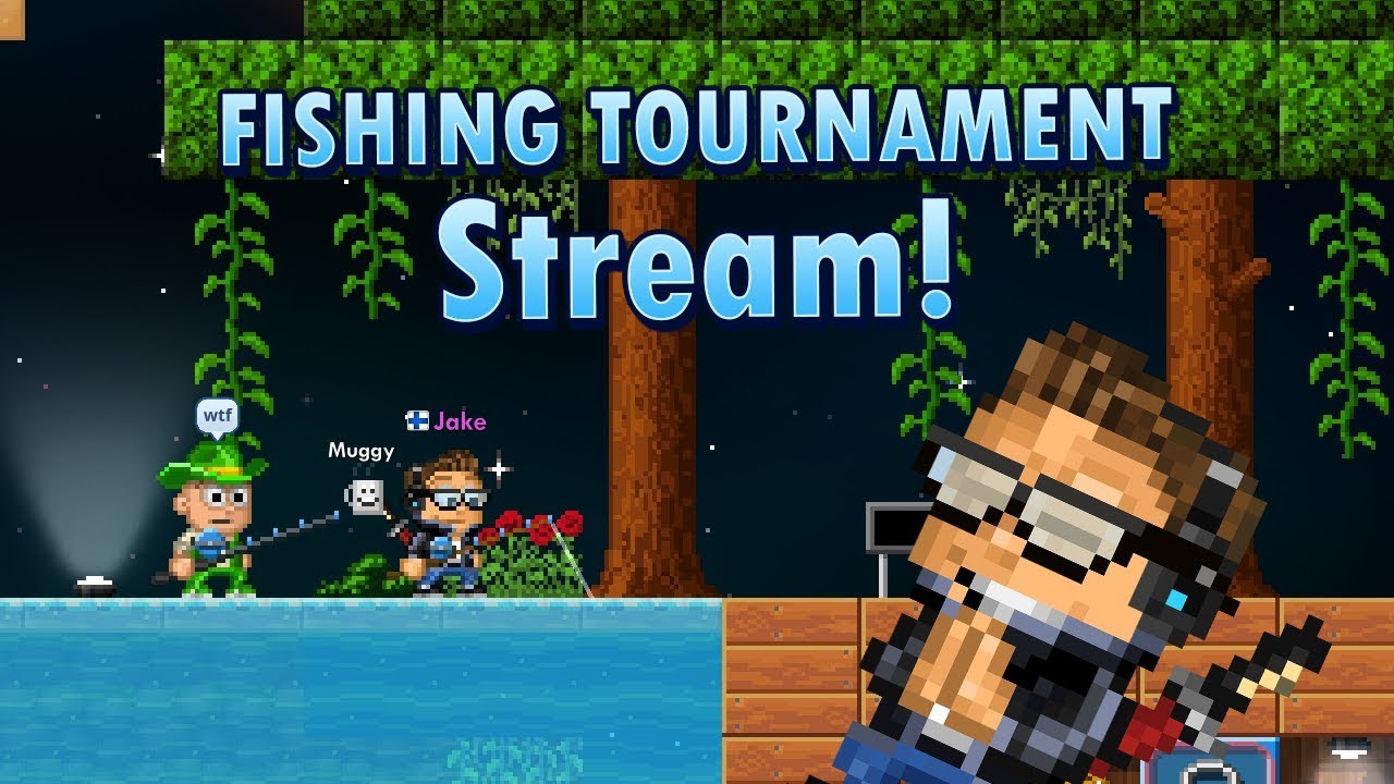 Let's go fishing!!! [Pixel Worlds Live Streams] - YouTube