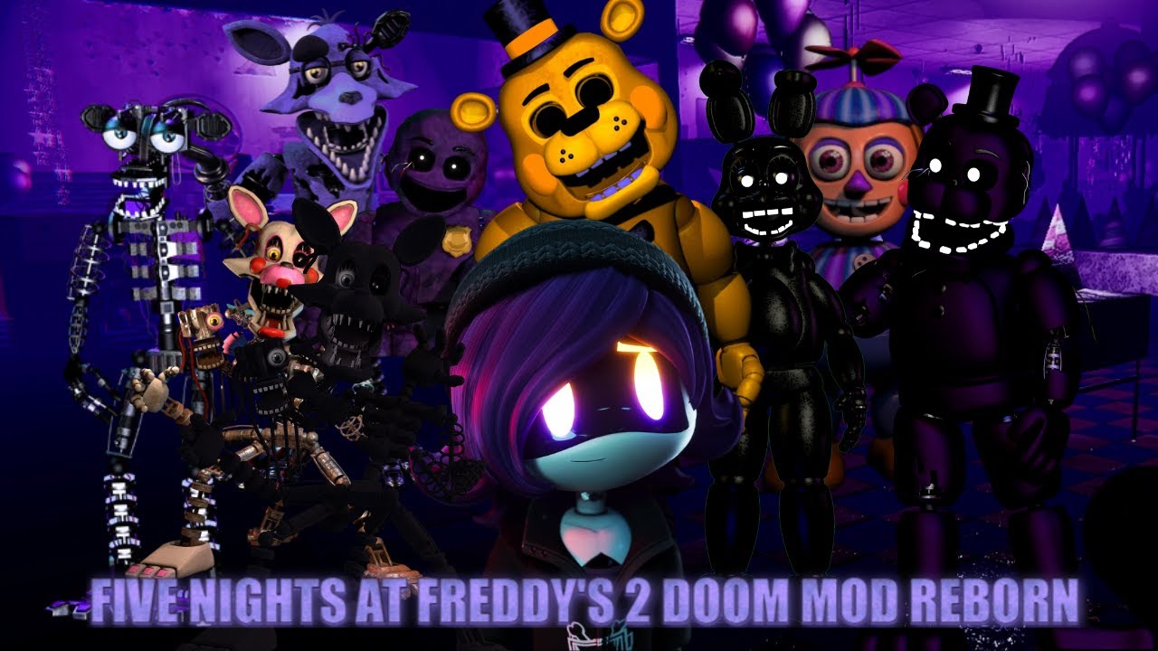 O MELHOR FNAF DOOM DE TODOS!!! Five Nights at Freddy's 2 Doom mod ...