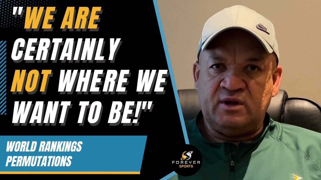 WE ARE NOT WHERE WE WANT TO BE! | Deon Davids Springbok Update ...