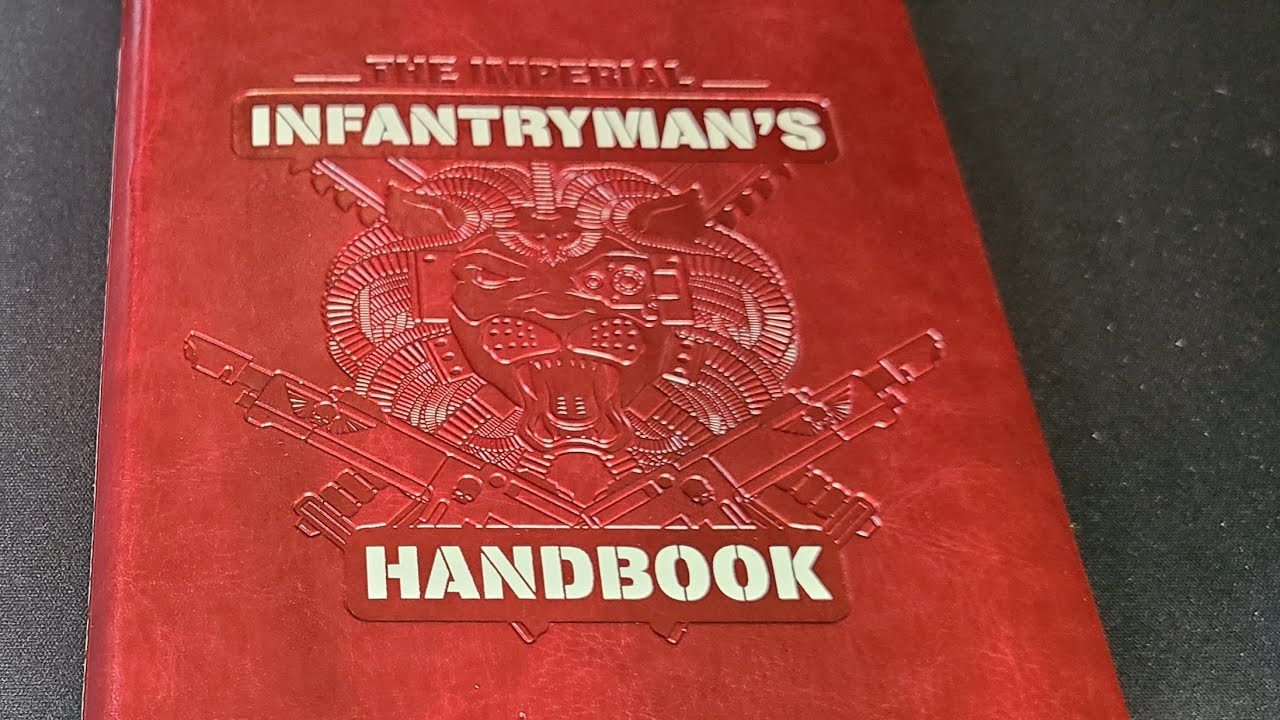review of and thoughts on the Imperial Infantryman's Handbook - YouTube