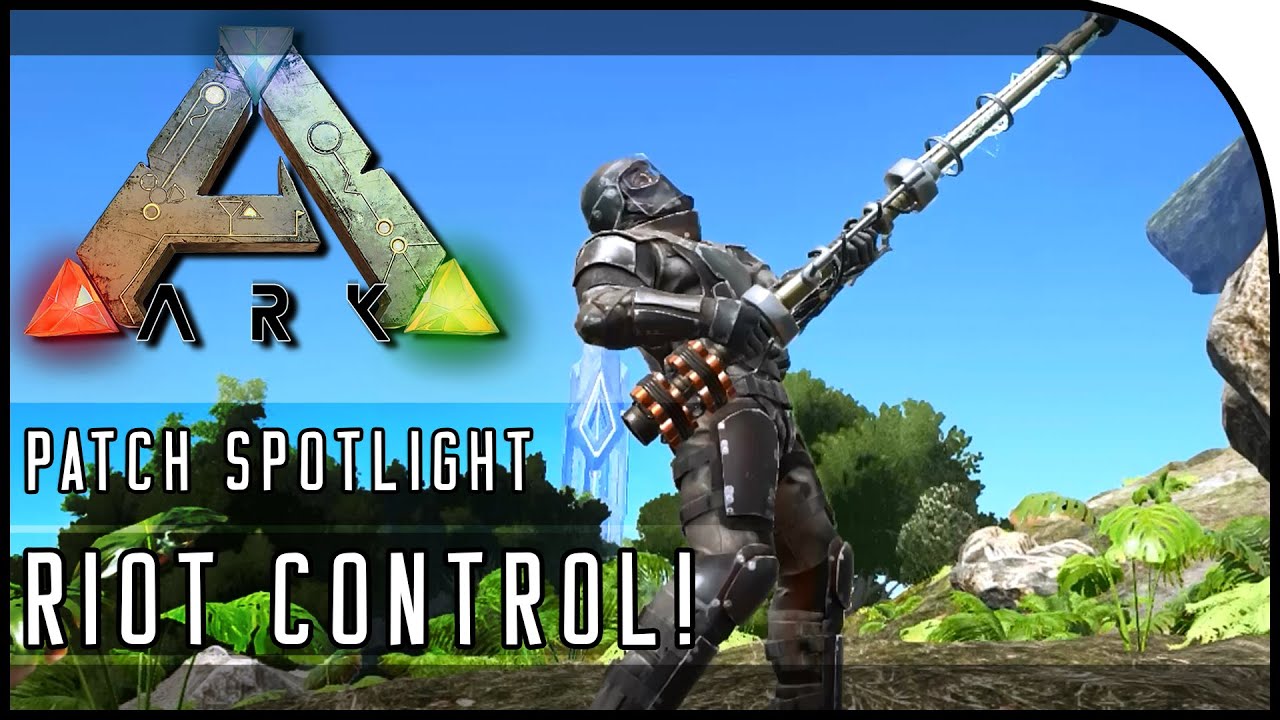 ARK: Survival Evolved RIOT ARMOR & ELECTRIC PROD GAMEPLAY! (RIOT ...