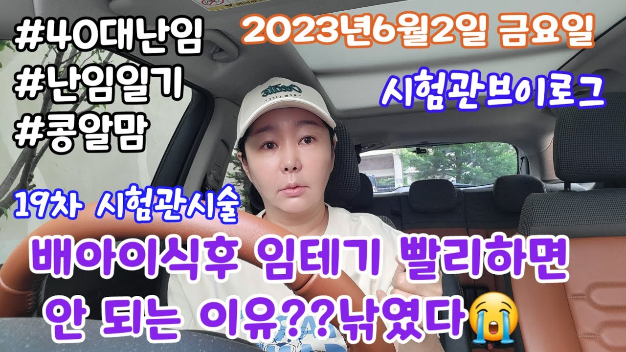시험관브이로그 배아이식후 임테기를 빨리하면 안되는이유오비드렐에 낚였다😭 Youtube