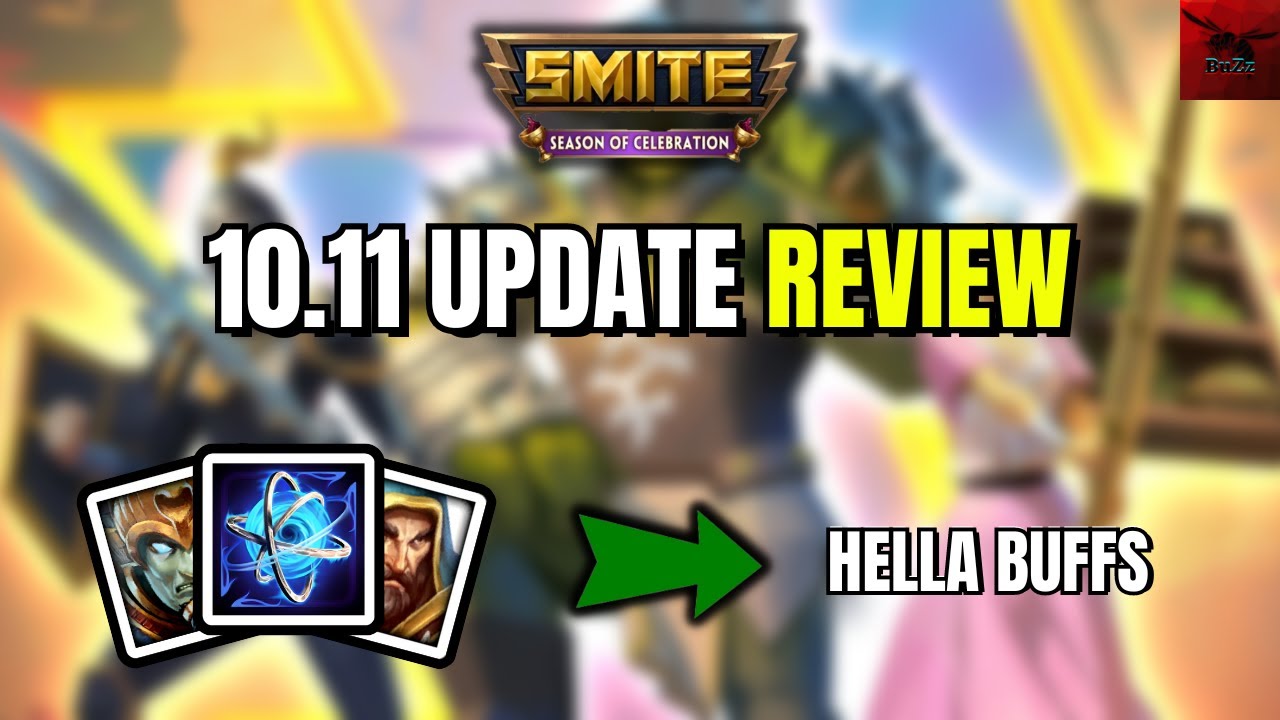 10.11 Smite Update Notes Review | Bunch Of BUFFS - YouTube