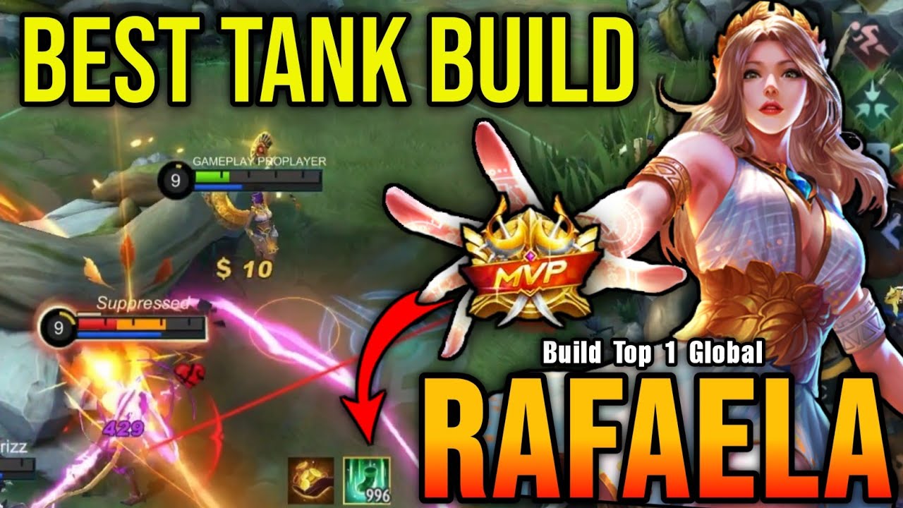 Rafaela Best Tank Build (AUTO MVP) - Build Top 1 Global Rafaela ~ MLBB ...