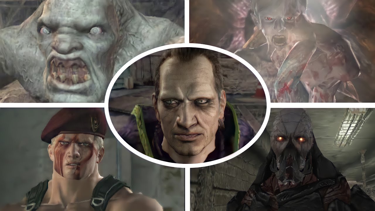 Resident Evil 4 (PC 2005) -Todos os Chefes/ALL BOSSES - YouTube