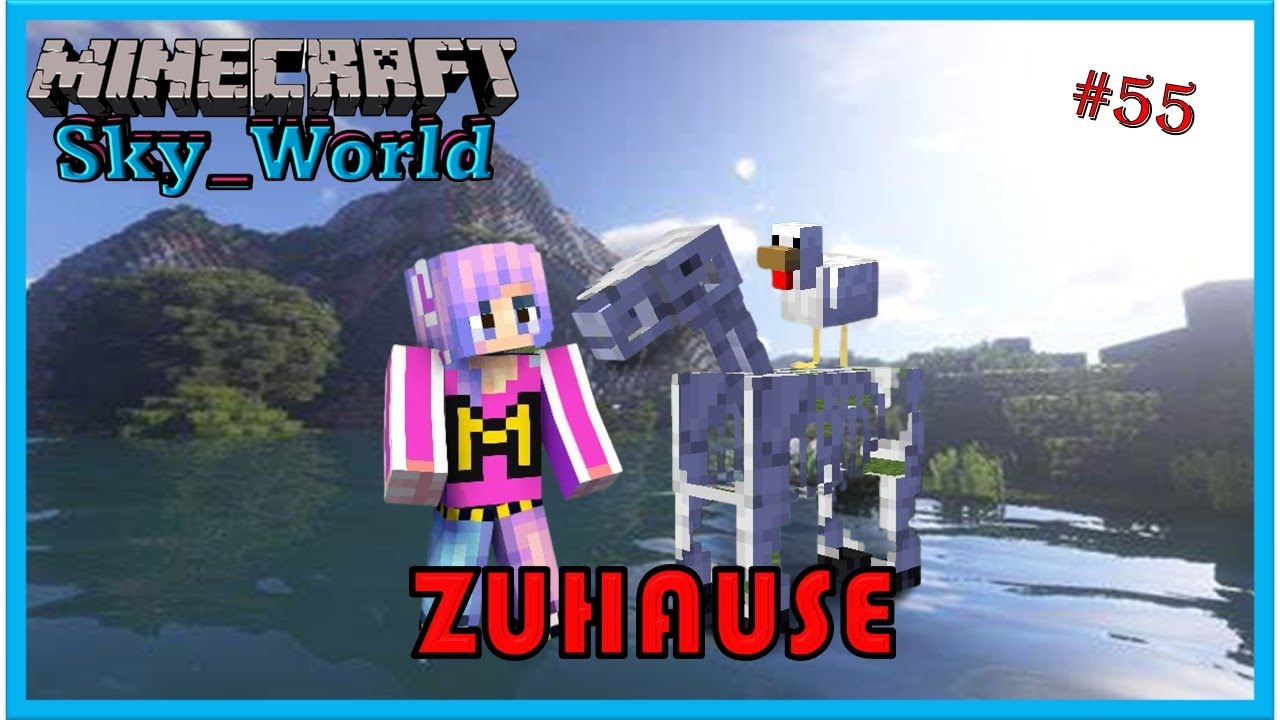 MINECRAFT- Sky World #55 // NEUES ZUHAUSE für die TIERE// (Skyblock 1. ...