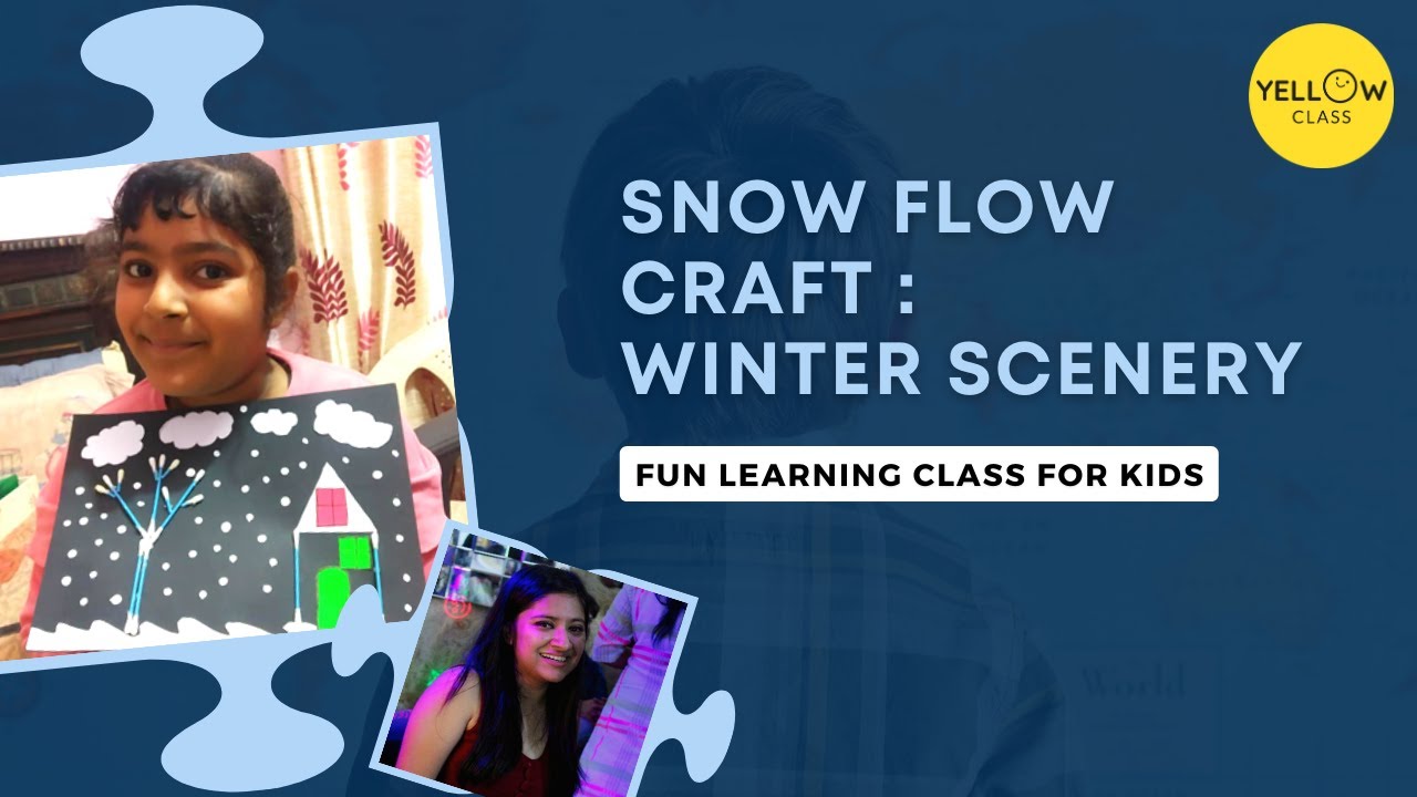 Winter Scenery | Craft Idea for Kids | Paper Craft Ideas - YouTube