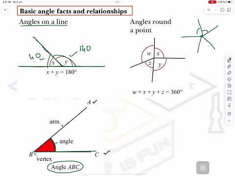 TKMaths Secondary maths angles video1 - YouTube