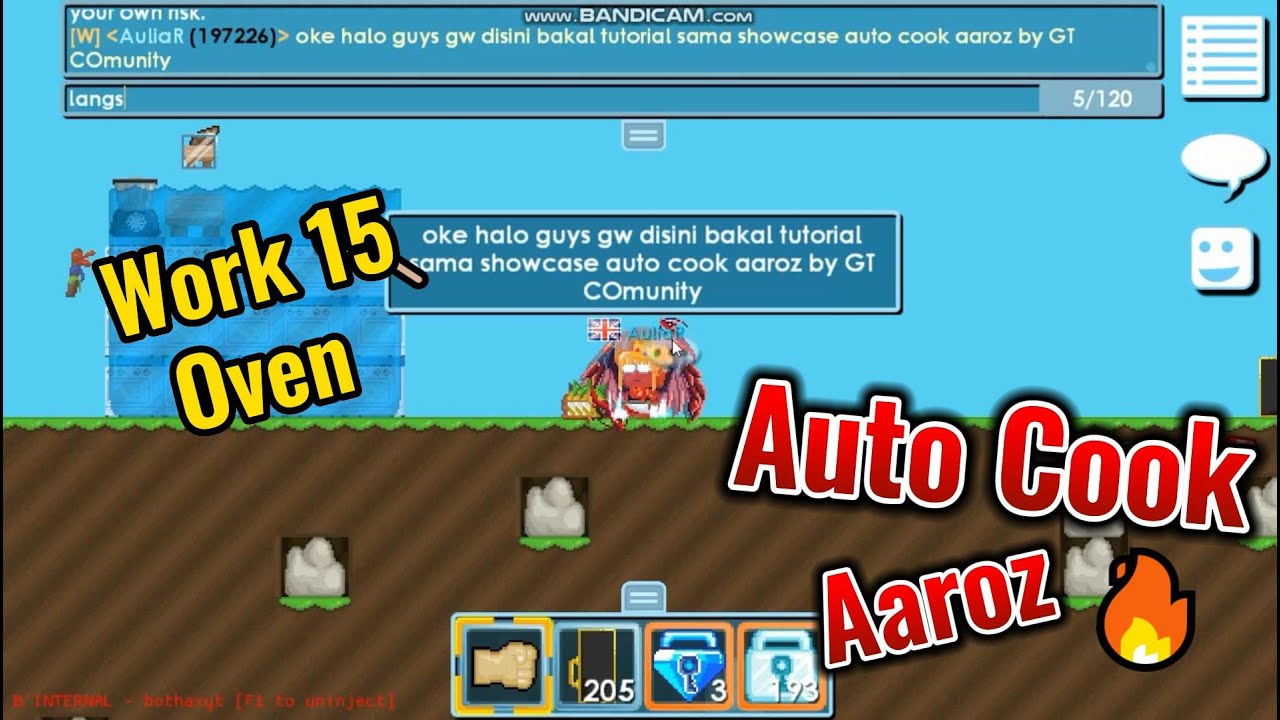Script Auto Cook AAroz CPS Growtopia CPS - YouTube